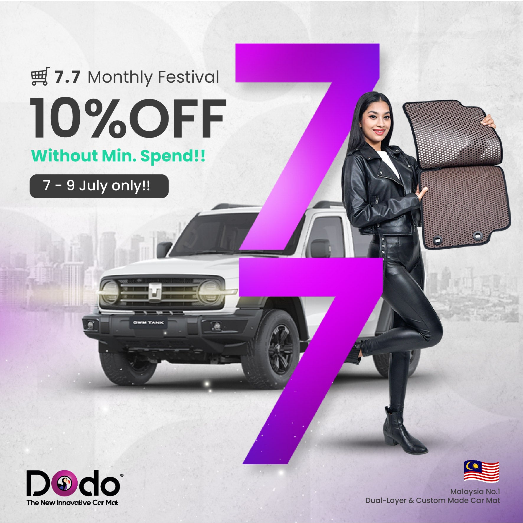 Warranty | Dodo® Car Mat Malaysia