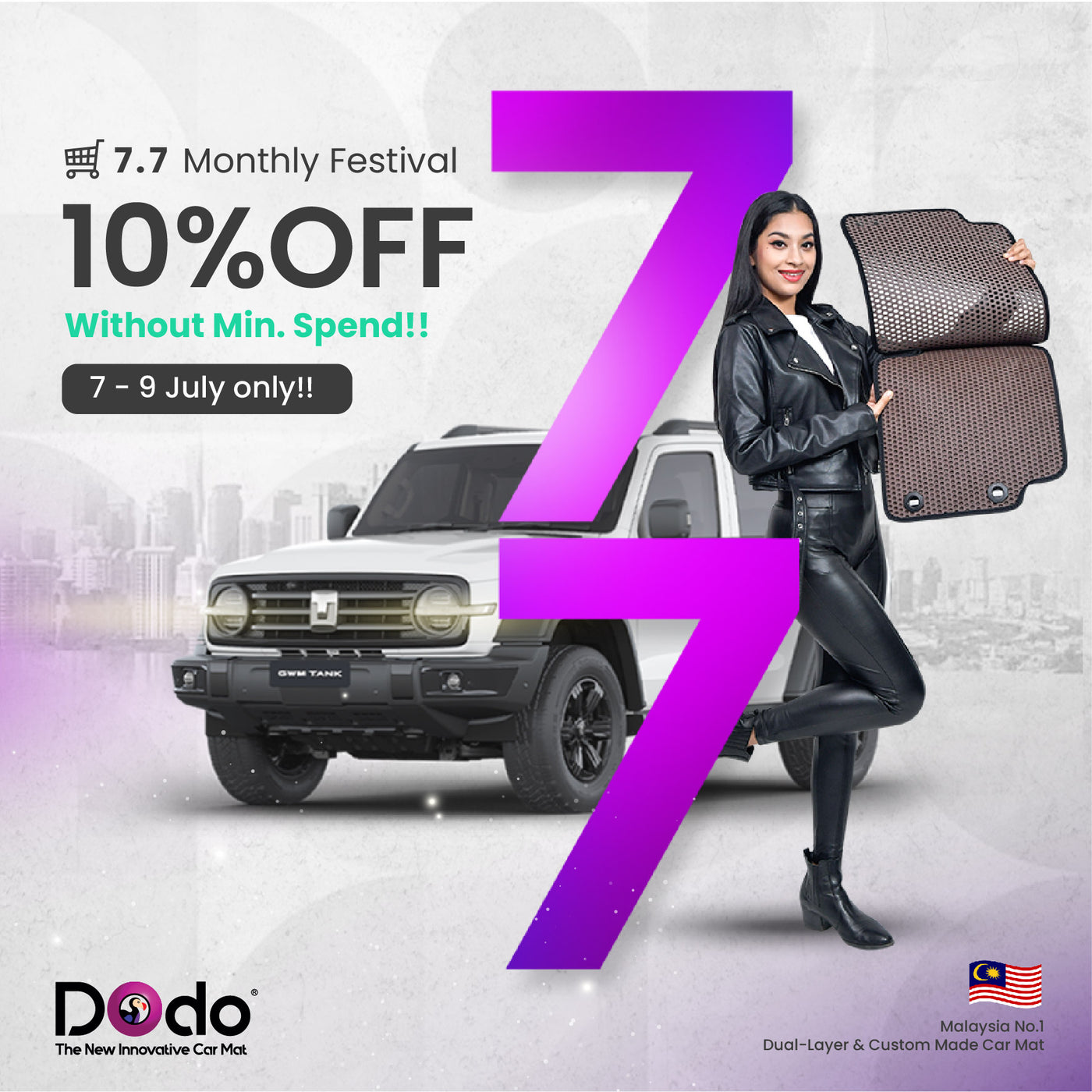 Warranty | Dodo® Car Mat Malaysia