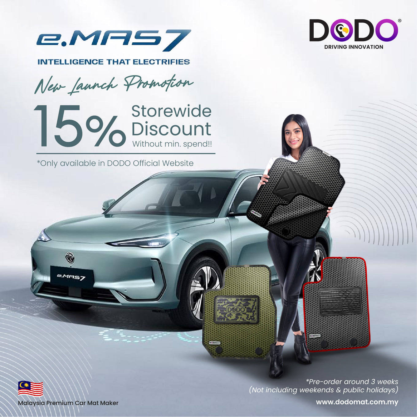 DODO® | Malaysia's Premium Car Mat Provider | Dodo® Car Mat Malaysia