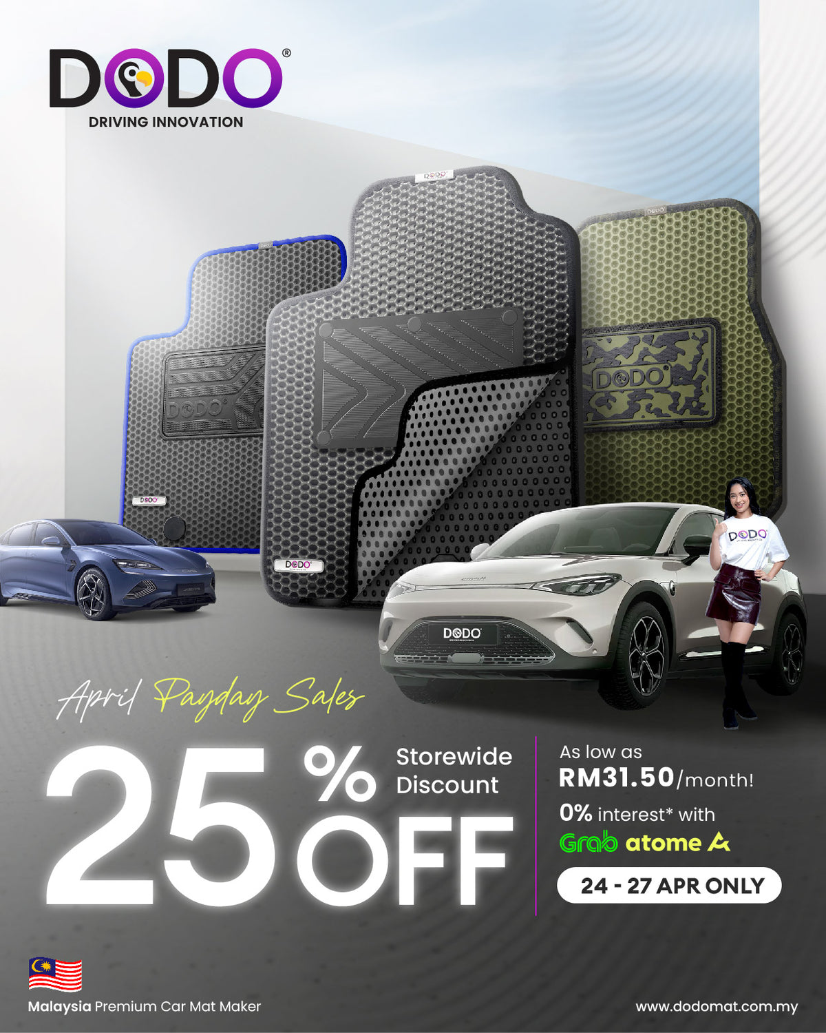 DODO® | Malaysia's Premium Car Mat Provider | Dodo® Car Mat Malaysia